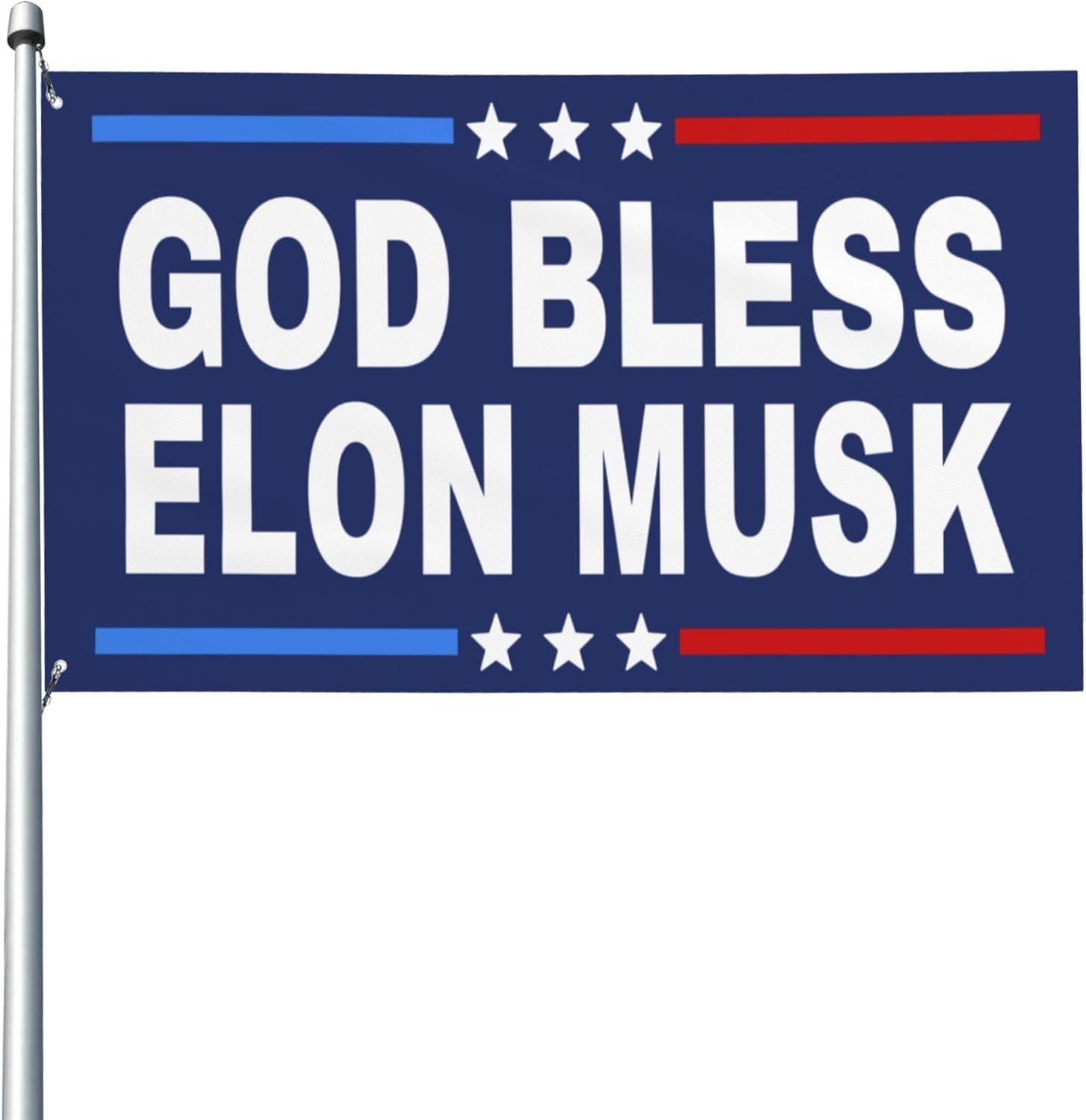 God Bless Elon- M-usk 3x5 Flag Sign Garden Banners - Walmart.com