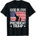 God Bless President Trump 2024 Support Trump Election 2024 T-Shirt ...