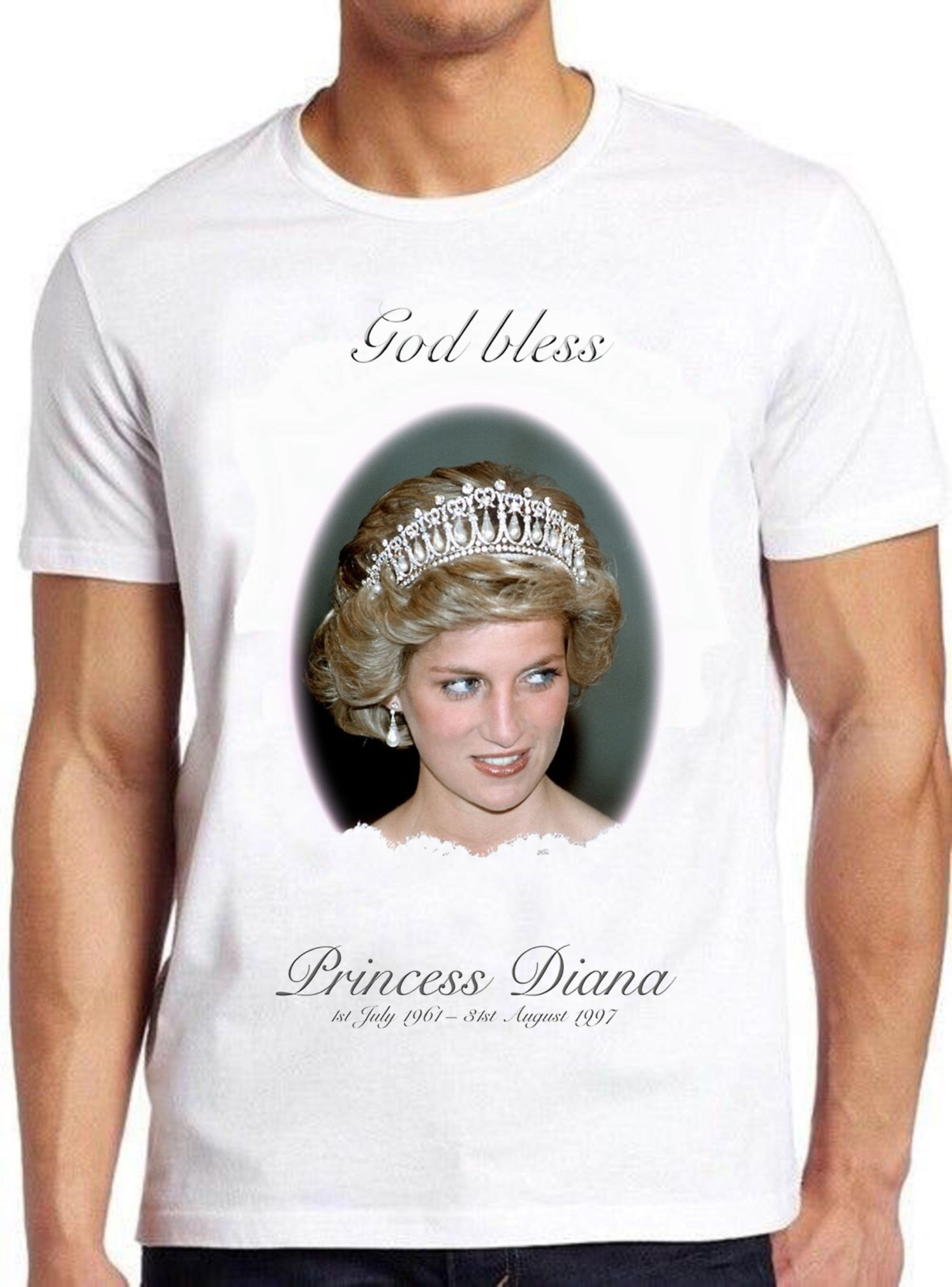 God Bless Princess Diana Remembrance Meme Gift Funny Tee Style Unisex Gamer Cult Movie Music T ...