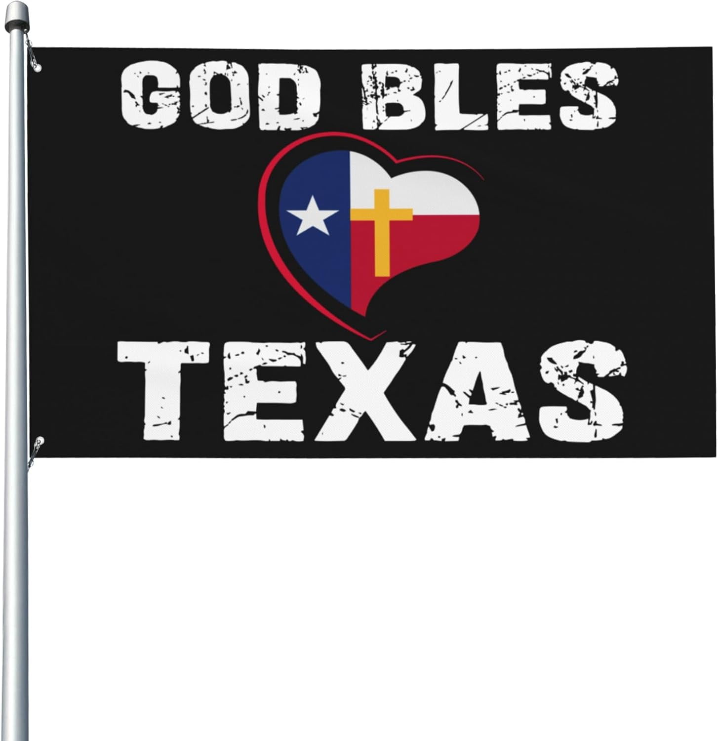 God Bless Texas Texas Flag 3x5 I Support Texas Stand With Texas Flag ...