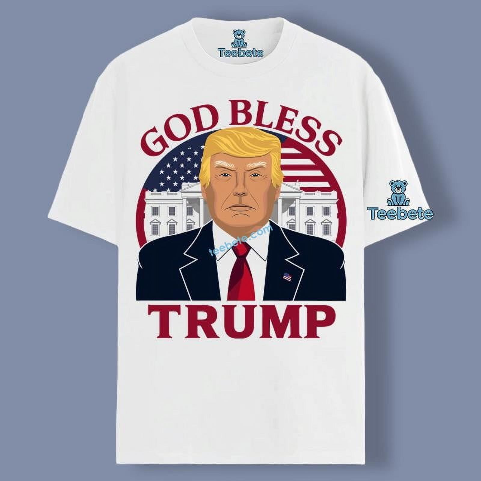 God Bless Trump Owner Of The White House Shirt - Walmart.com