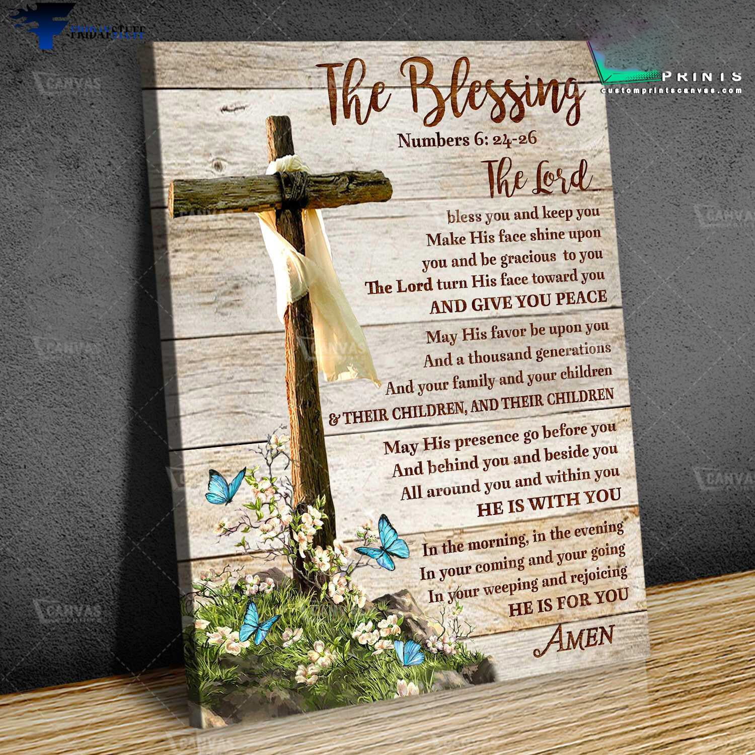 God Cross - The Blessing, The Lord, Bless You And Keep You, Make His ...