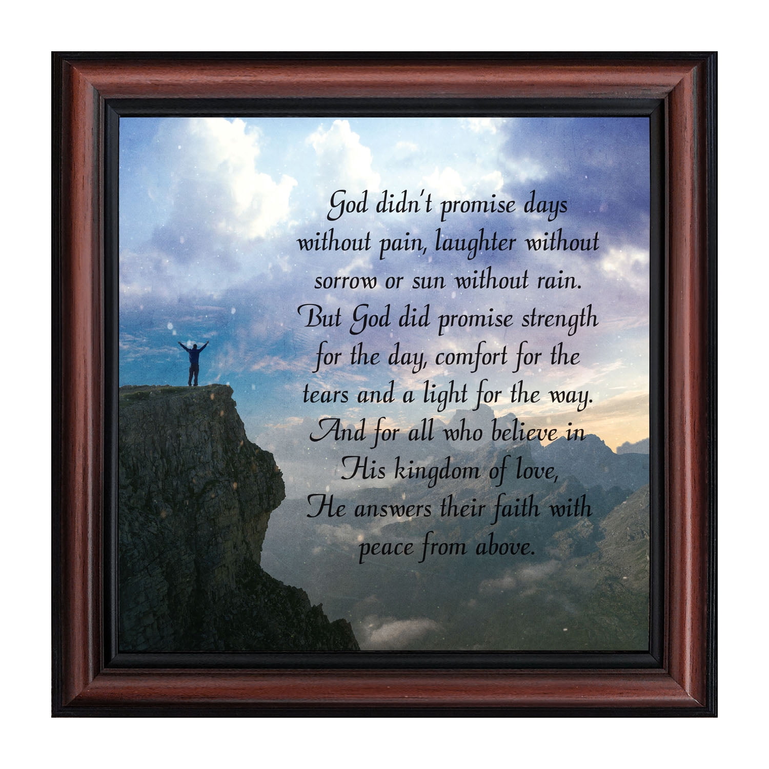 God Didn't Promise Days without Pain, Encouragement gifts for Women ...