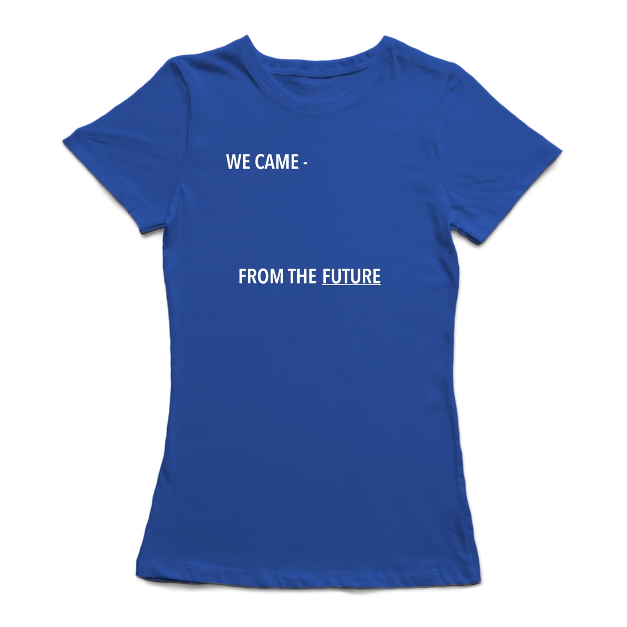 "God First Bro" Yellow Carrot Quote Women Royal Blue T-Shirt, Female ...