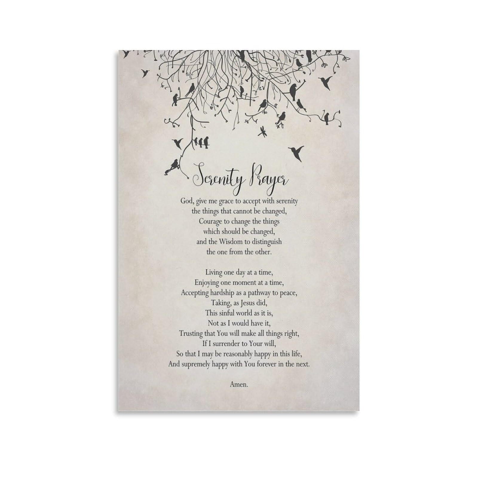 God, Give Me Grace to Accept with Serenity The Things That Cannot Be ...