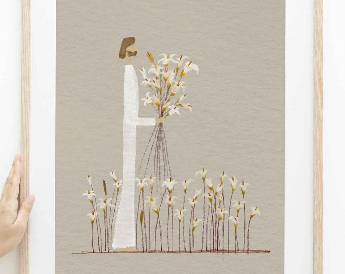 God Is Good Grannycore Christian Wall Art Bible Verse Poster Christian ...