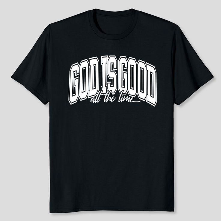 God is Good Shirt Christian Jesus Religious Gift Tops Bible Verse ...