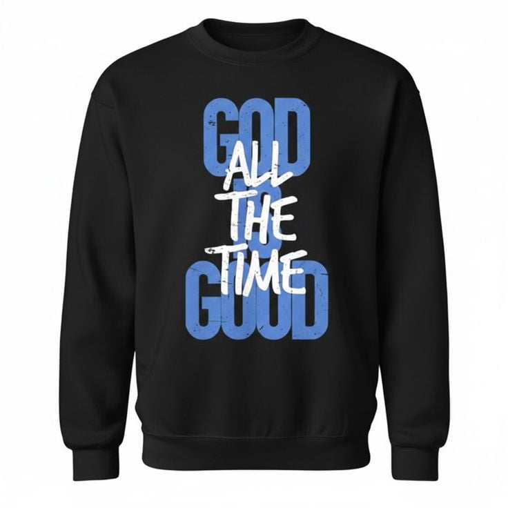God is Good All The Time Faith-Based Christian Christian Faith Graphic ...