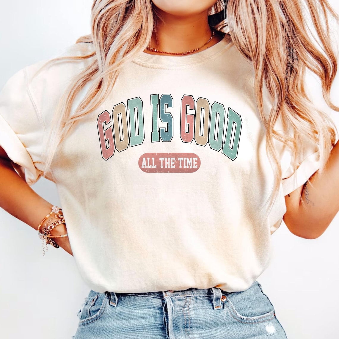 God Is Good All The Time Shirt, God Lover Shirt, Church Group T-Shirt ...