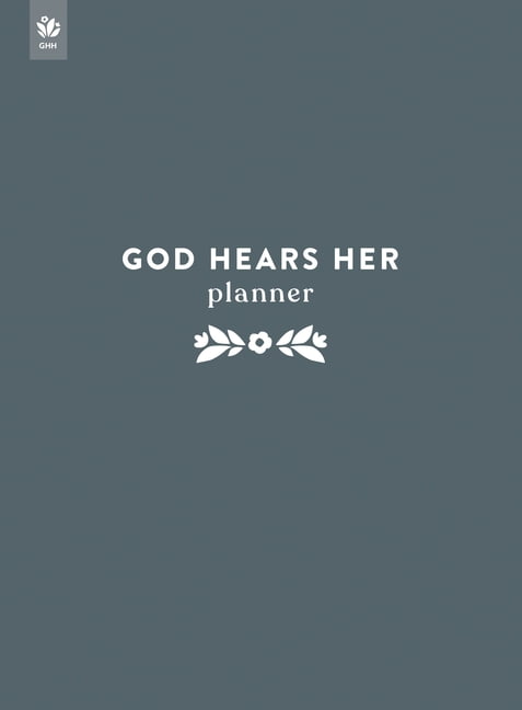 God Hears Her Undated Weekly Planner : Inspirational Christian Planner (Calendar) - Walmart.com
