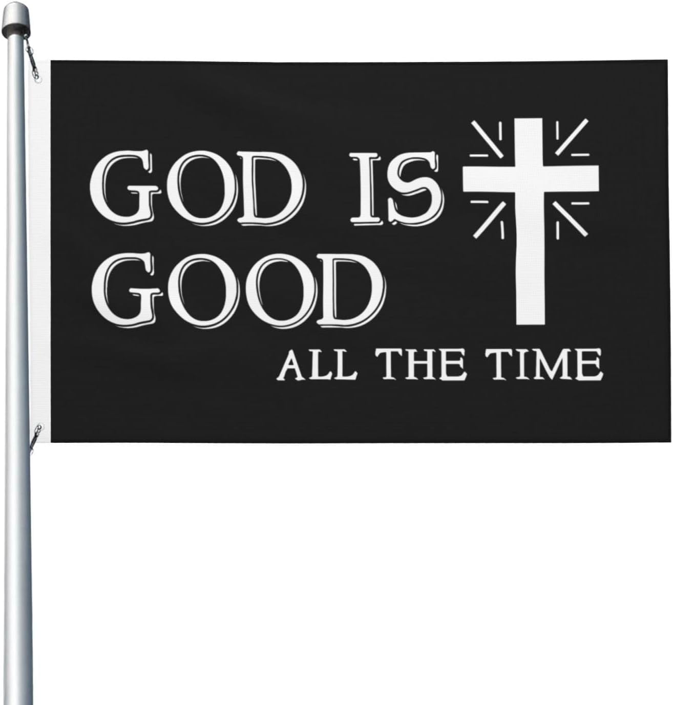 God Is Good All The Time Christian Flag,Garden Flag Double Sided Yard ...