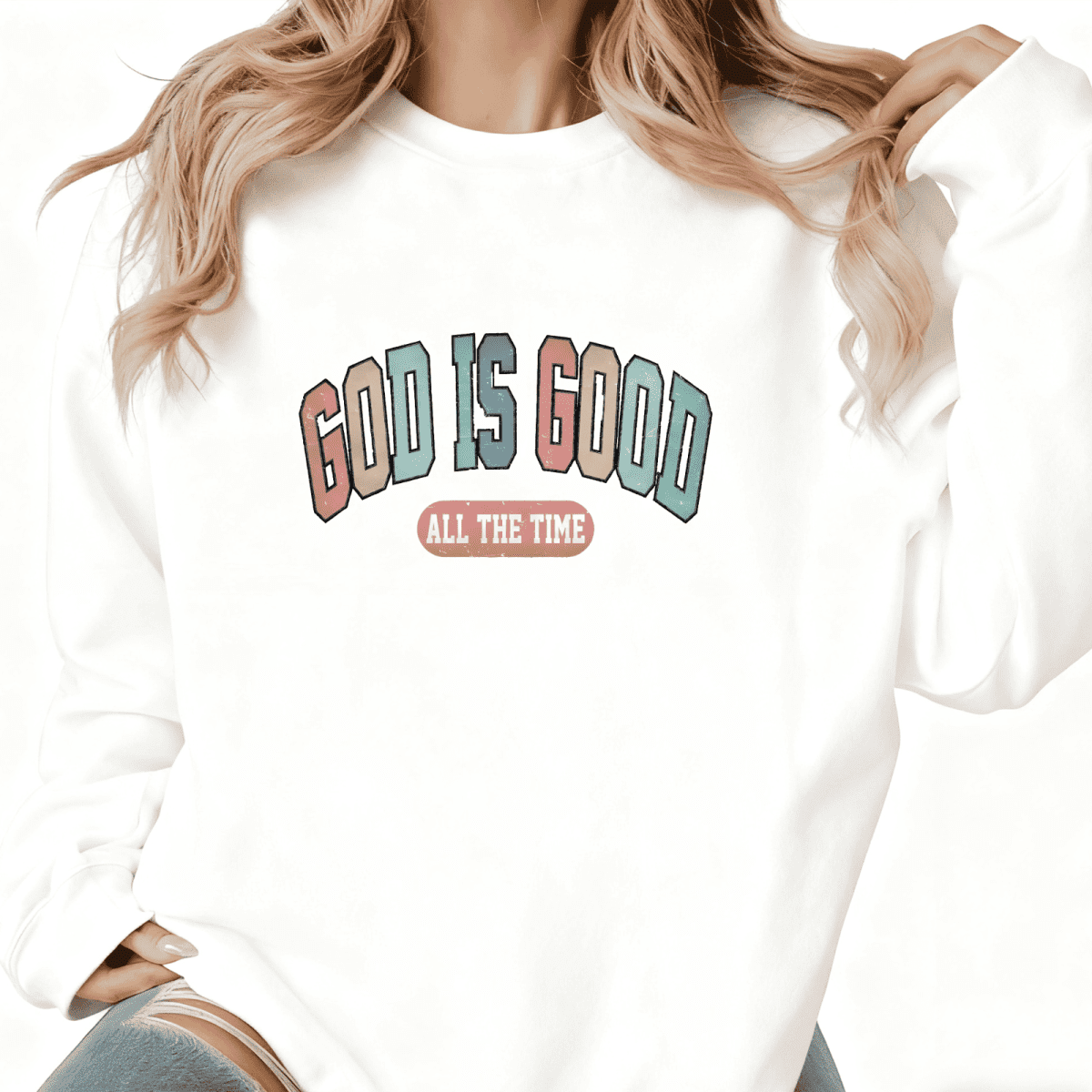 Faith Quote God Is Good Print Tshirt Graphic Tees White Shirts ...