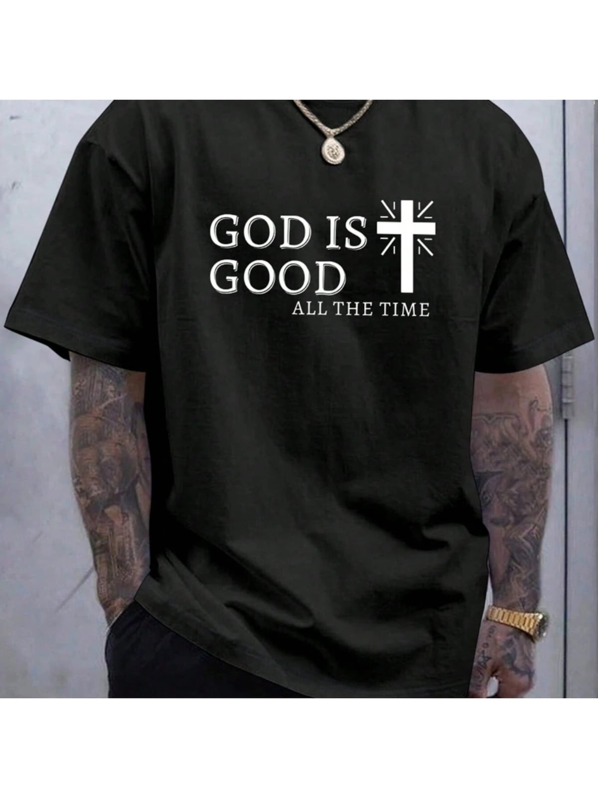God Is Good Christian Faith Graphic T-Shirt - Walmart.com