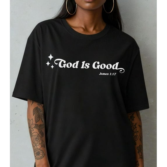 God Is Good Garment‑Dyed Comfort Colors Christian Graphic Tee Unisex ...