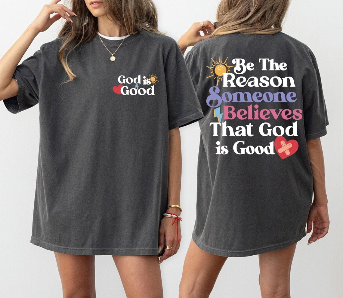 God Is Good Jesus Aesthetic Christian Verse T-Shirt - Walmart.com