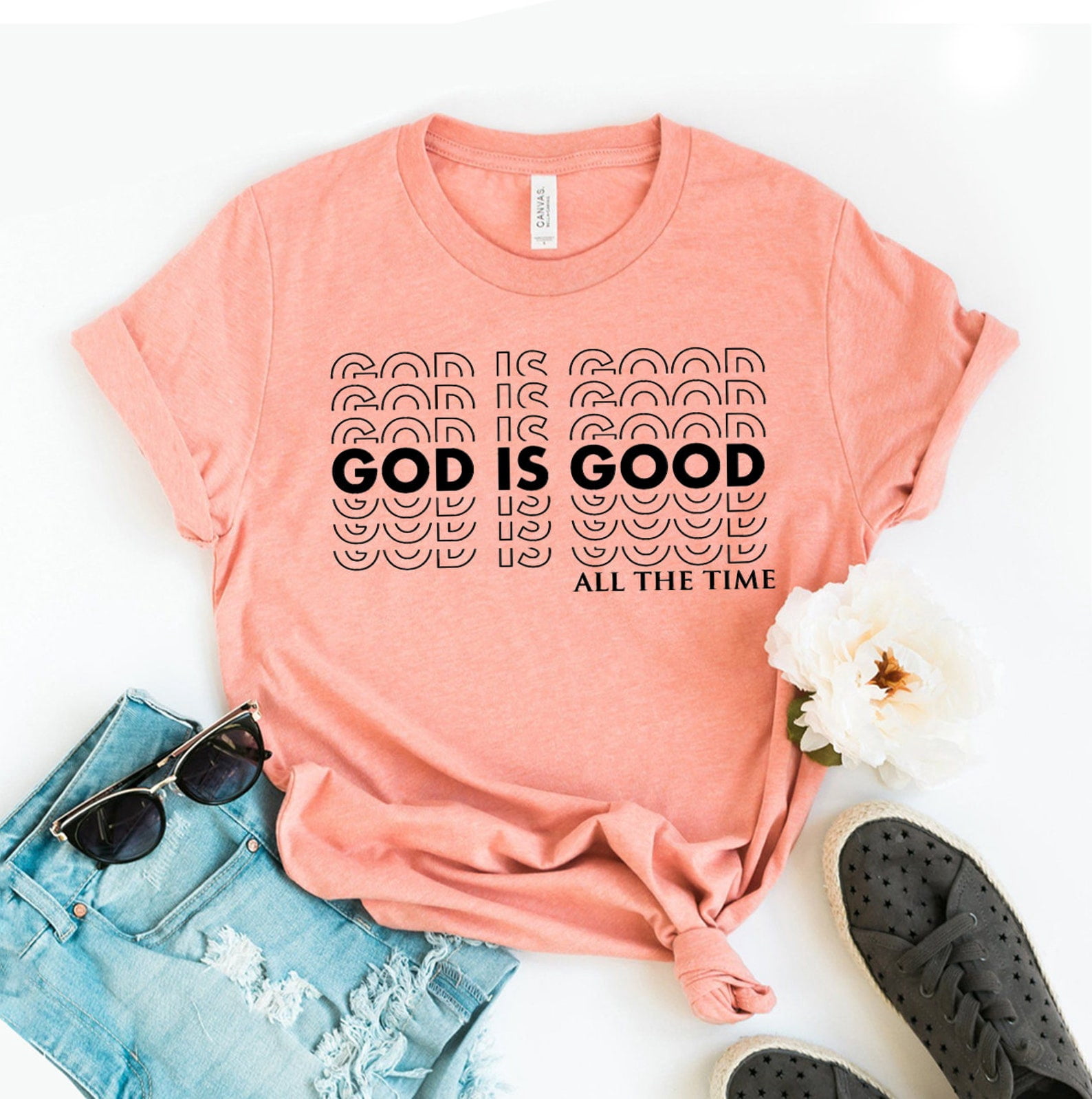 God Is Good T-shirt Motivational Shirt Christian Tee Faith Top ...