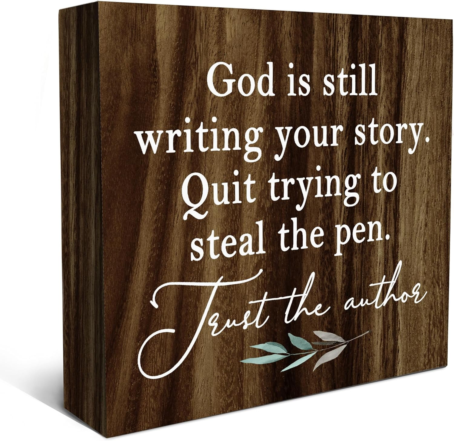 God Is Still Writing Your Story, Prayer Room Decor Bible Verse Decor ...