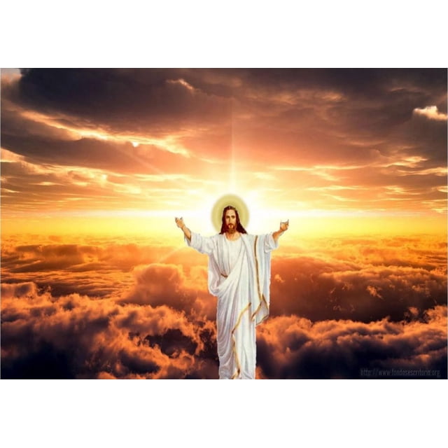 God Jesus Coming Birthday ration Background Party Photo Renaiss Custom ...