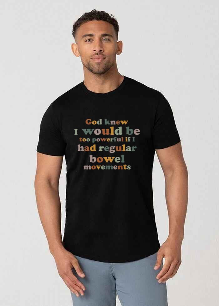 God Knew Too Powerful Regular Bowel Movements Funny Y2K Gen Z Meme ...