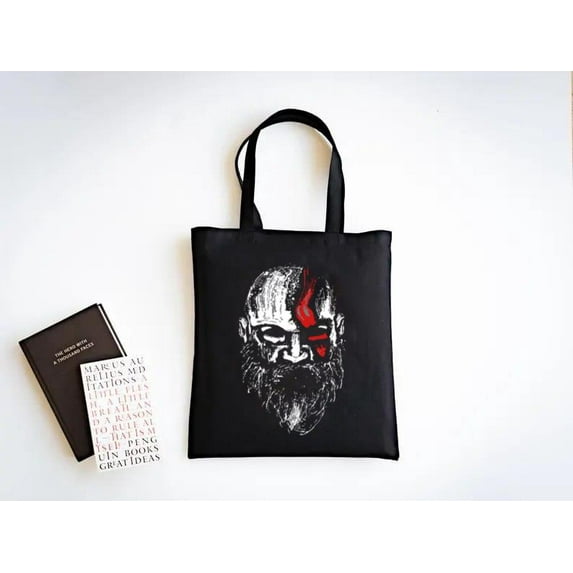 God Of War Kratos Unique Game Style Must Have For Fans Tote Bag, a gift ...