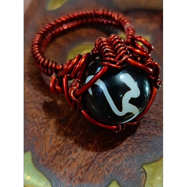 God Of Wealth Magic Become Rich Attract Money Peace Handmade Pagan Ring ...