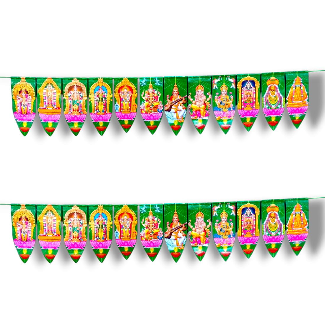 God Photos Welcome Mango Leaves Toran for Decoration Door Hanging ...