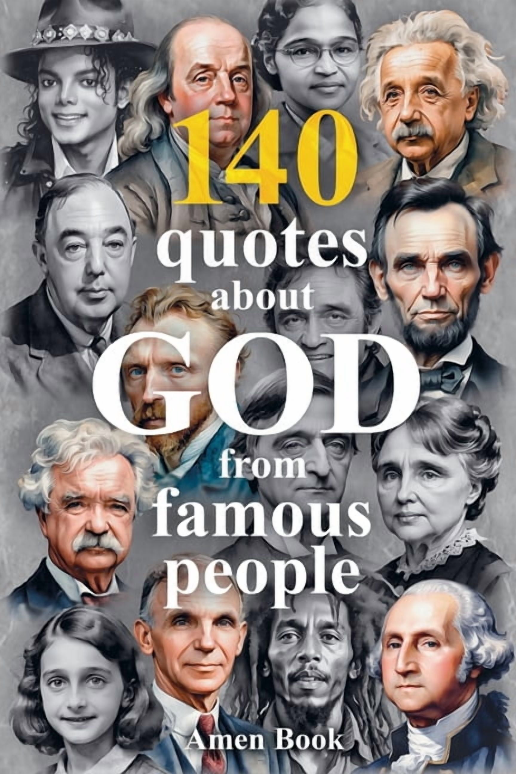 God Quotes 140 God Quotes from Famous People, Book 1, (Paperback ...