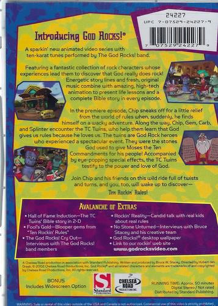 Pre-Owned God Rocks! Ten Rockin' Rules or .. Wakin' up is hard to do ...