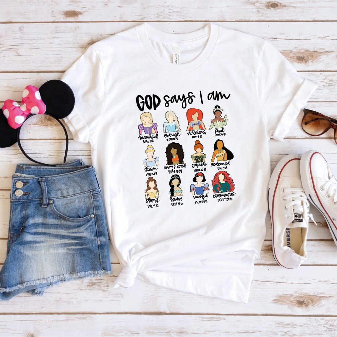 God Says That I Am Princess Shirt, Princess Squad Shirt, Construction ...