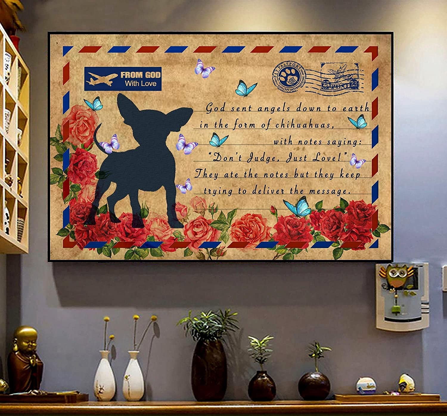God Sent Angels Chihuahua Gift for You Border Collie Collie Lover God ...