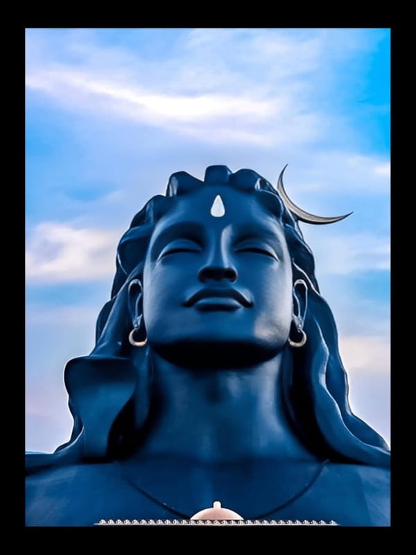 God Shiva, Adiyogi Photo frame, 7 x 9 In,Isha Yoga Coimbatore Shiva ...