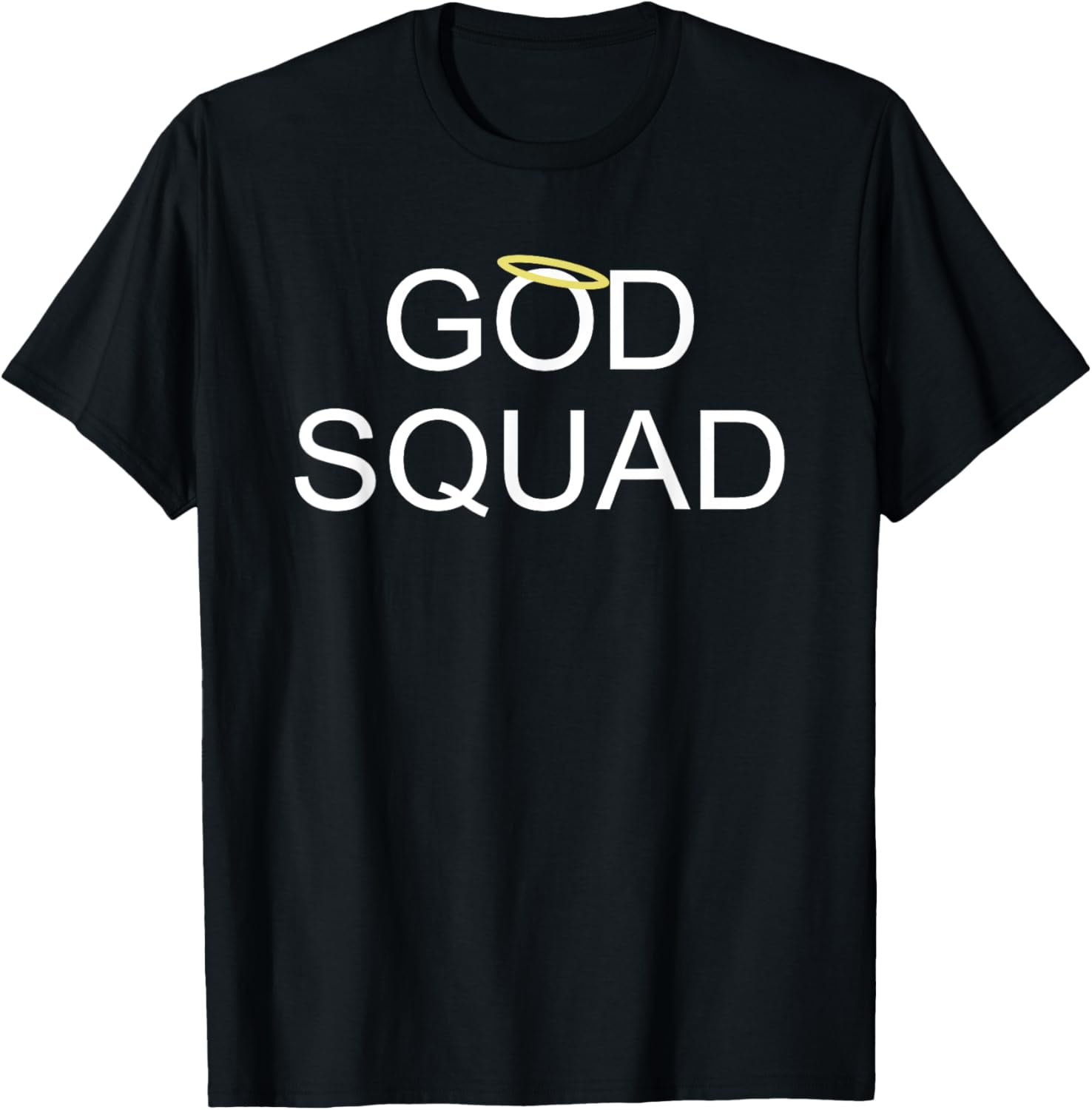 God Squad Angel Christian Jesus Faith Belief Bible Verse T-Shirt ...