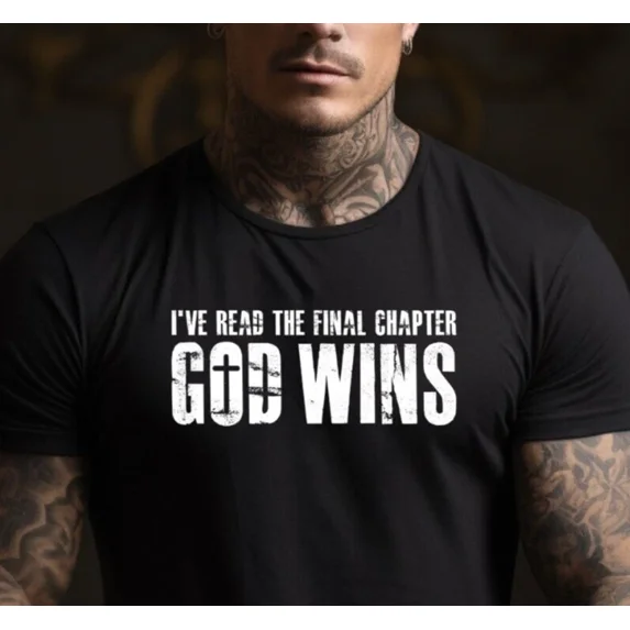 God Wins Ive Read The Final Chapter Inspirational Christian Religious ...
