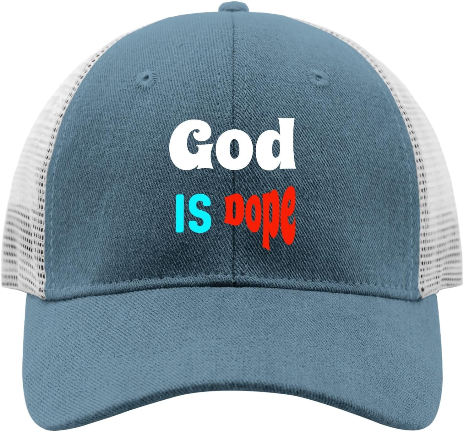 God is Dope Womens Baseball Caps Jesus Tennis Hat for Men Sports Hats ...