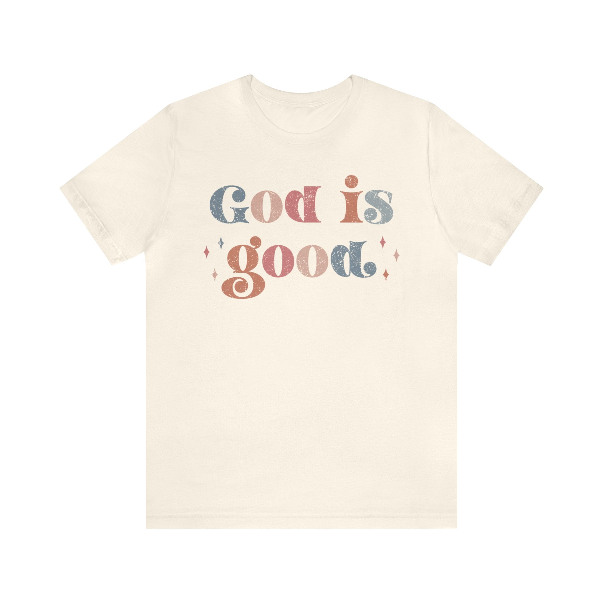 God is Good Shirt, Bible Verse Church Gift, Retro Vibes Christian Tee ...