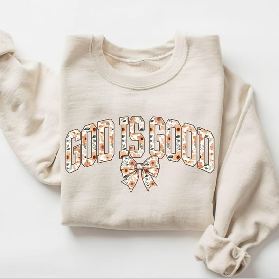 God is Good Shirt, Floral Christian T-Shirt, Faith Shirt, Bible Verse ...