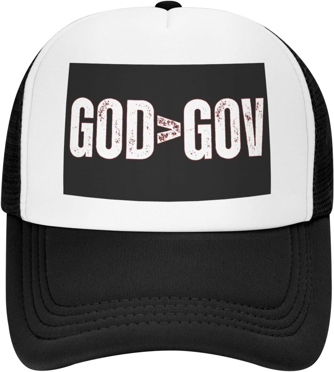 God is Greater Than Government Mesh Hat God Bigger Than Gov Christ ...