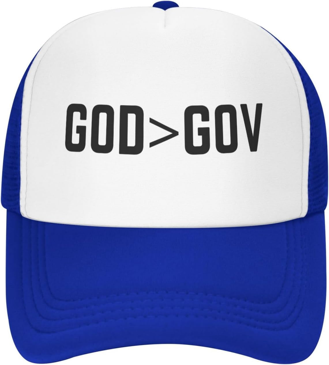 God is Greater Than Government Mesh Hat God Bigger Than Gov Christ ...