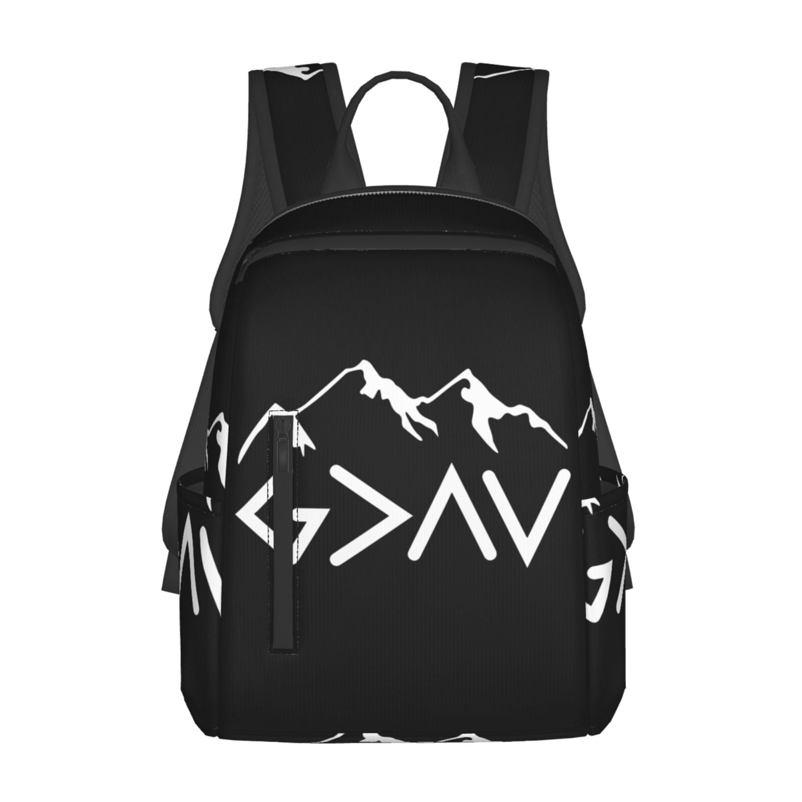 God is Greater Than The Highs and Lows Laptop Backpack Travel Bag ...
