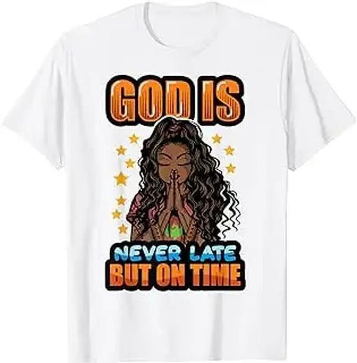 God is never late but on time. melanin woman. black queen. black girl ...