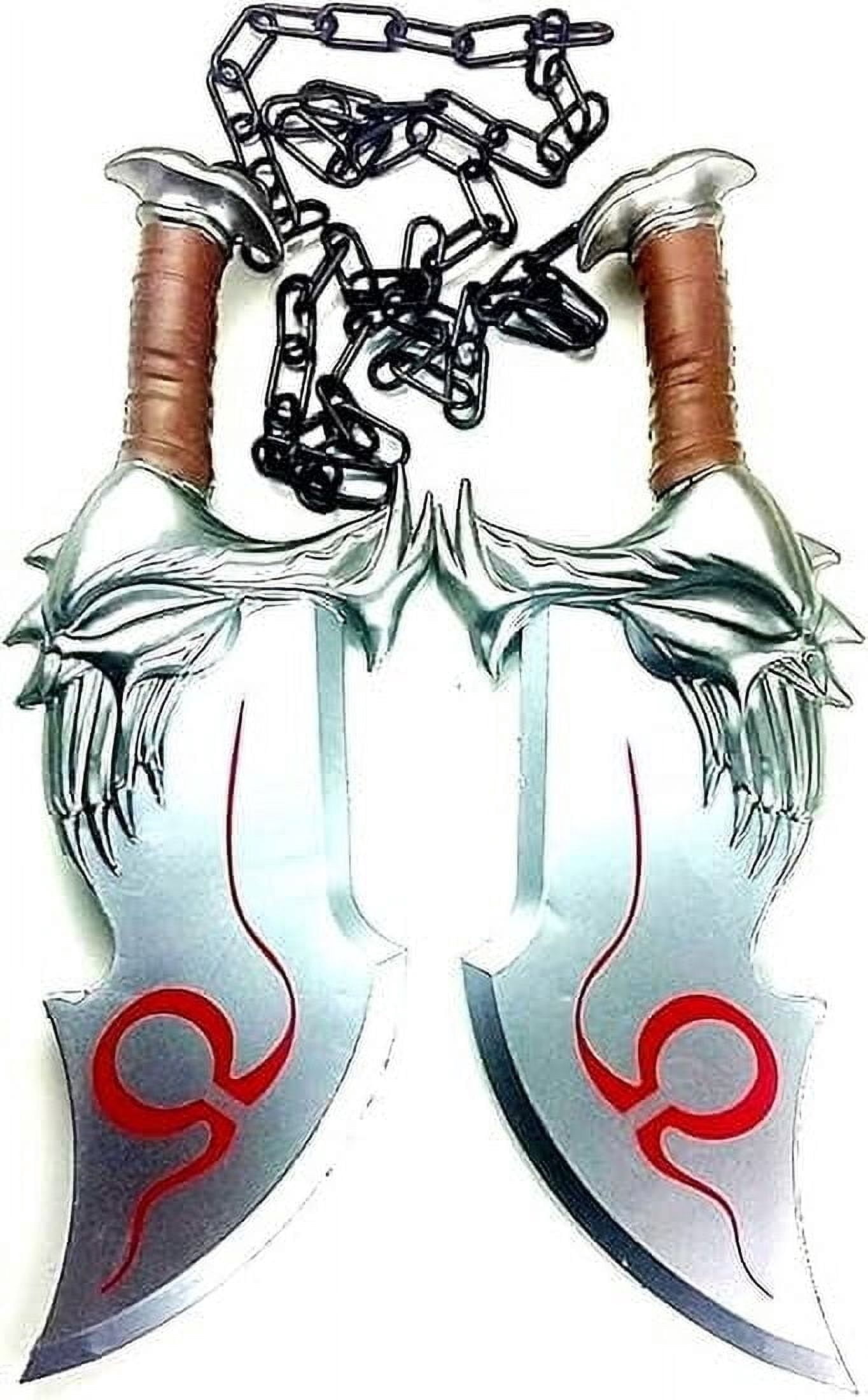 God of War Swords Kratos Blades of Chaos High Density Foam 1:1 Scale ...
