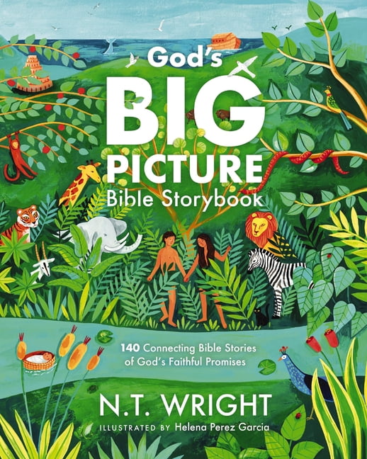God's Big Picture Bible Storybook: 140 Connecting Bible Stories of God ...