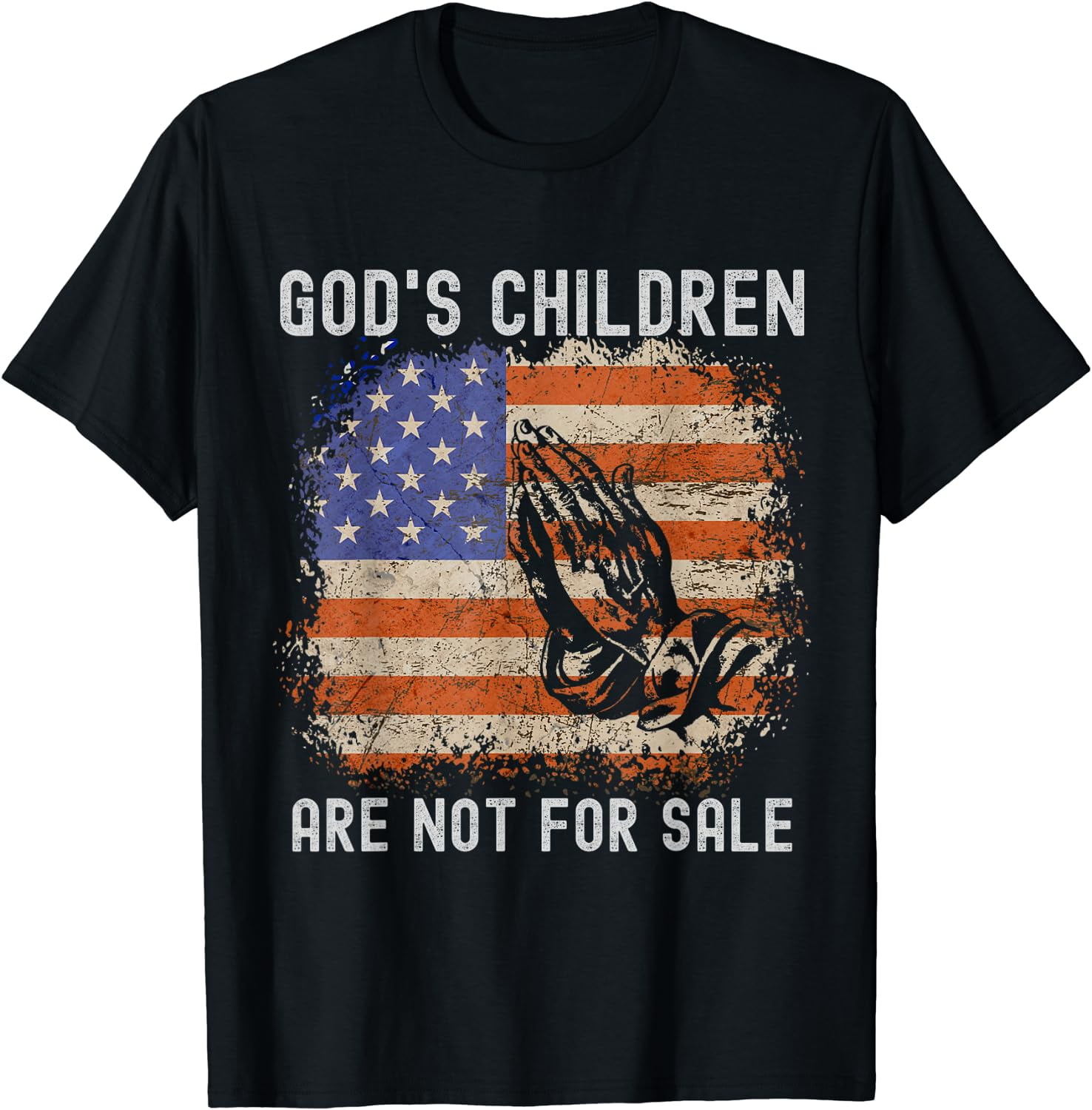 God's Children Are Not For Sale T-Shirt Black - Walmart.com