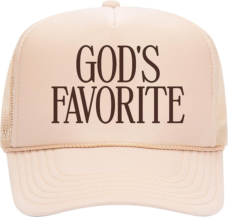 God's Favorite Trucker Hat| Jesus Religion Pray Church Prayer Holy ...