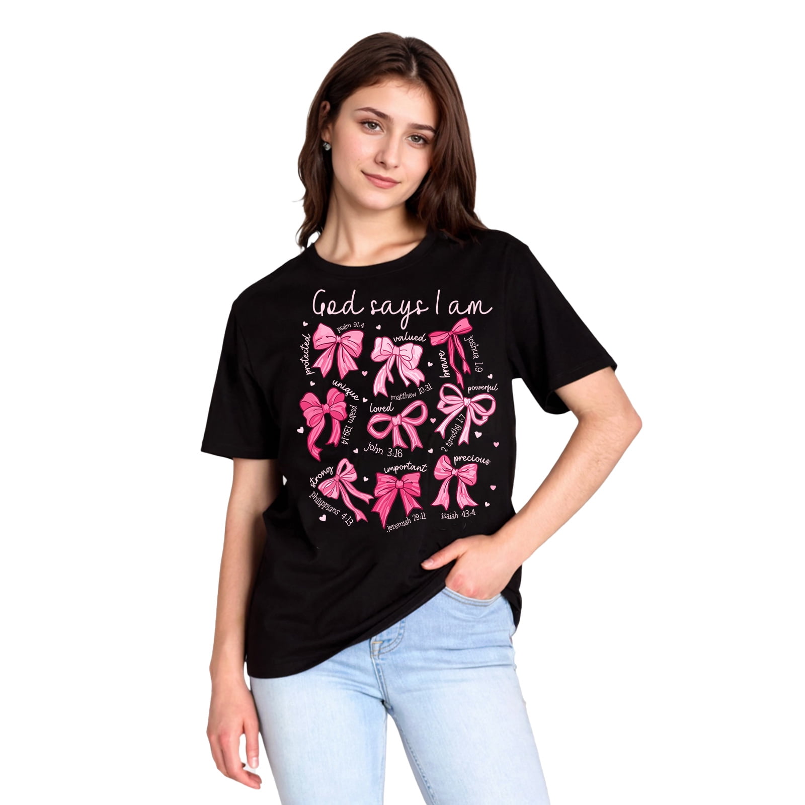 God says I am Shirt, Coquette God Shirts, Retro Jesus Shirt, Christian ...