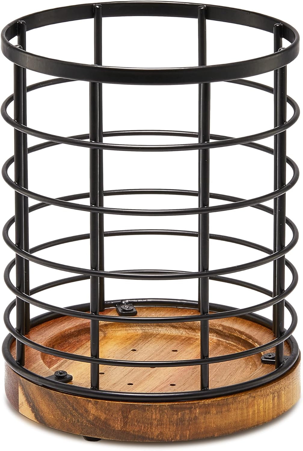 Godance 360° Rotating Utensil Holder for Kitchen Counter, 6"L x 6"W x 7 ...