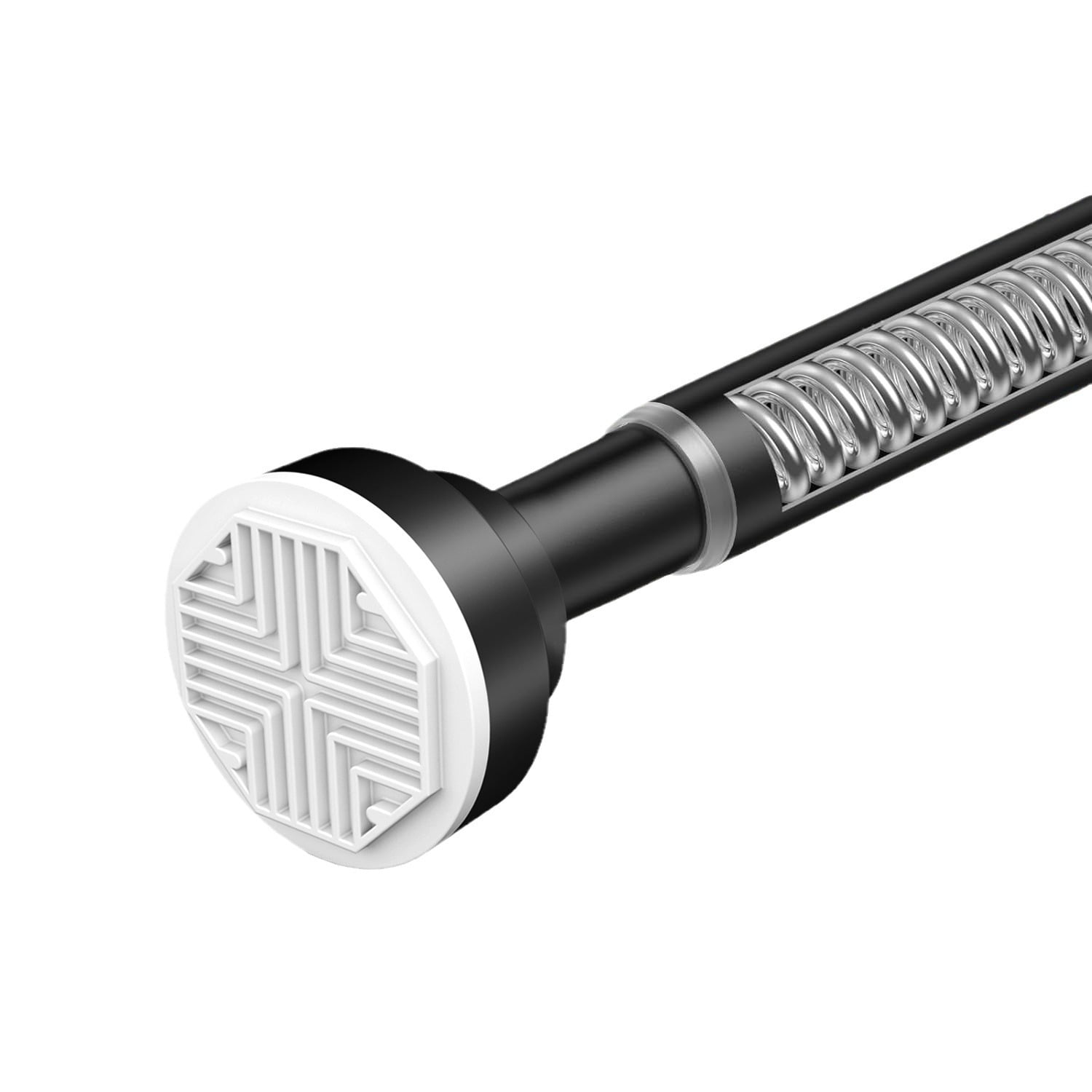 Godance Shower Curtain Rod, 28-75 inch Adjustable Spring Tension ...