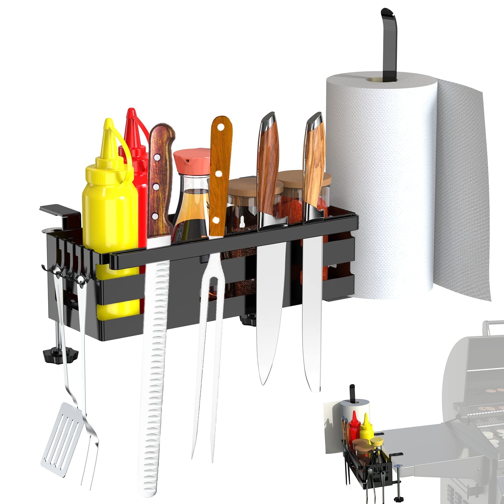 Godboat Griddle Caddy for Blackstone Griddle Accessories, With Paper ...