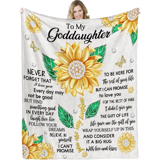 Goddaughter Blanket for Goddaughter Gifts-Goddaughter Gifts from ...