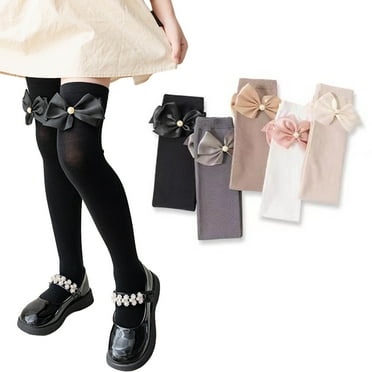 Jefferies Socks Girls Knee High Uniform Socks 2-Pack, Sizes XS-L ...